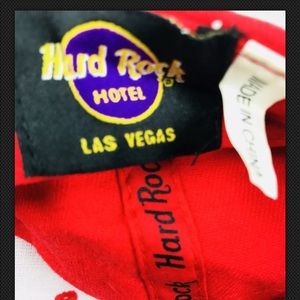 Hard Rock Cafe | Accessories | Hard Rock Cafe Hat Hotel Las Vegas Red ...